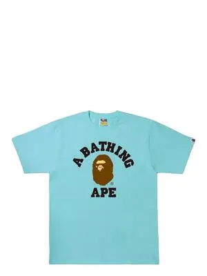 A BATHING APE College Tee Shirt - Sax