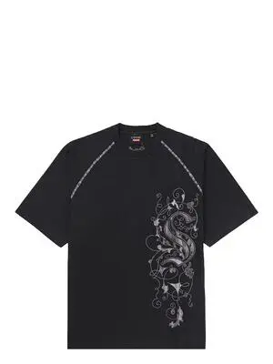 Supreme Coogi Raglan Short Sleeve Top - Black