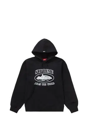 Supreme Supreme / Corteiz Rules The World Hoodie Black