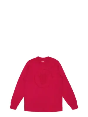 Supreme Crest Long Sleeve Top - Magenta