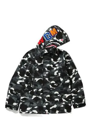 BAPE City Camo Shark Snowboard Jacket - Black