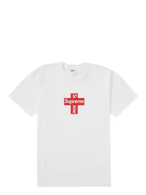 Supreme Cross Box Logo Tee Shirt White