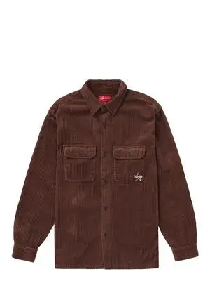 Supreme Corduroy Shirt - Brown