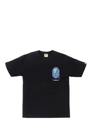 A BATHING APE City Hong Kong Milo Tee Shirt - Black