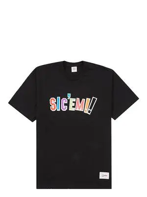 Supreme Wtaps Sic'em! Tee Shirt Black