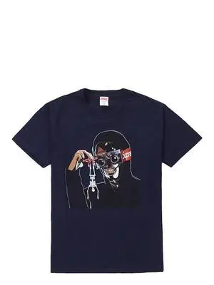 Supreme Creeper Tee Shirt - Navy Blue