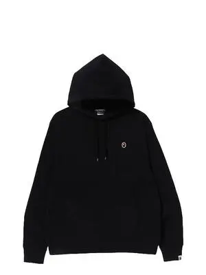 A BATHING APE Ape Head Relaxed Fit Pullover Hoodie - Black