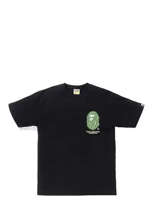 A BATHING APE City Tokyo Kanji Tee Shirt - Black