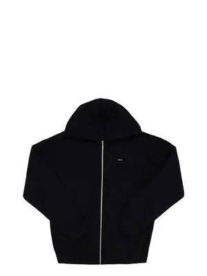 Supreme Zip Up Hooded Sweatshirt - Black
