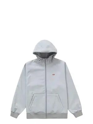Supreme Windstopper Zip Up Hooded Sweatshirt (fw22) Light Grey