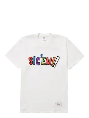 Supreme Wtaps Sic'em! Tee Shirt White