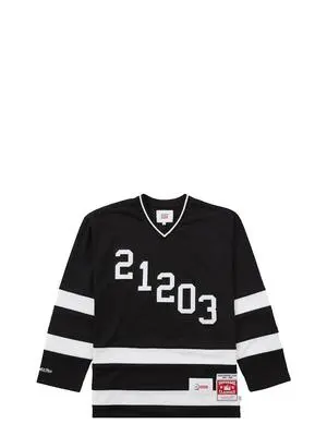 Supreme Wtaps Mitchell & Ness Hockey Jersey - Black