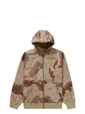 Supreme Windstopper Zip Up Hooded Sweatshirt - Chocolate Chip Camo