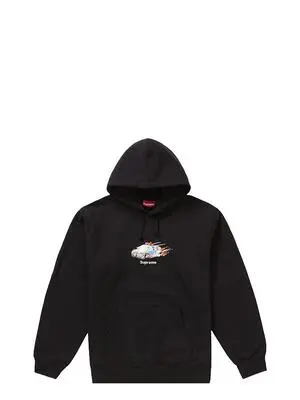Supreme Cop Car Hooded Sweatshirt - Black