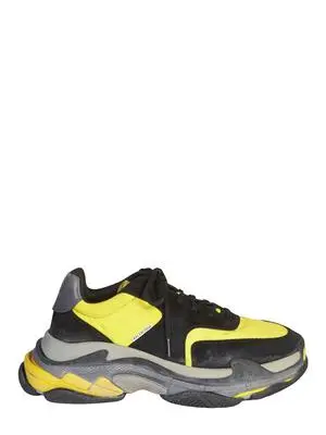 Balenciaga Triple S Sneakers - Black/yellow