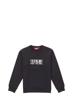Supreme World Famous Crewneck Sweatshirt - Black