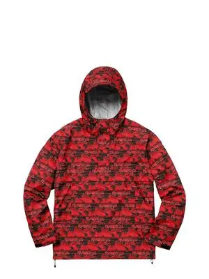 Supreme World Famous Taped Seam Hooded Pullover - Red