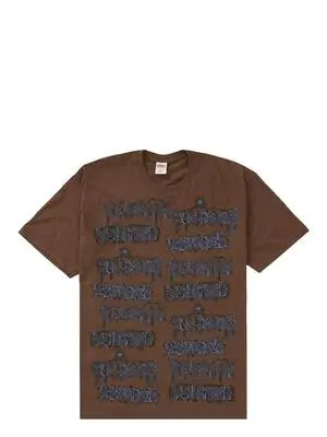 Supreme Wombat Tee Shirt Brown
