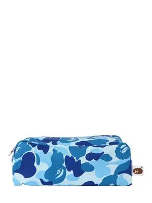 A BATHING APE Abc Flight Pouch - Blue