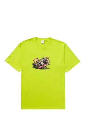 Supreme Crash Tee Shirt - Bright Green