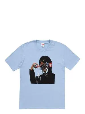 Supreme Creeper Tee Shirt - Light Blue