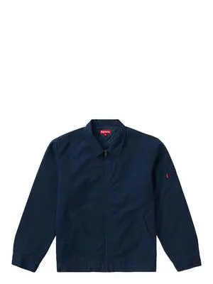 Supreme Cop Car Embroidered Jacket - Light Navy Blue