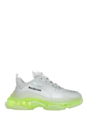Balenciaga Triple S Clear Sole Sneakers White/yellow