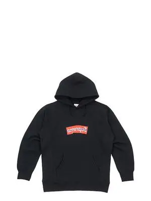 Supreme Comme Des Garcons Shirt Box Logo Hooded Sweatshirt - Black