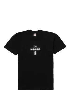 Supreme Cross Box Logo Tee Shirt Black