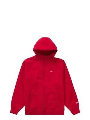 Supreme Windstopper Zip Up Hooded Sweatshirt - Red