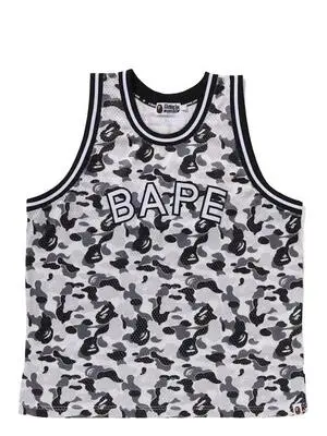 A BATHING APE Abc Camo Tank Top - Grey