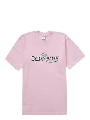 Supreme Crown Tee Shirt - Light Pink