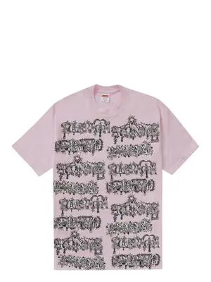 Supreme Wombat Tee Shirt Light Pink