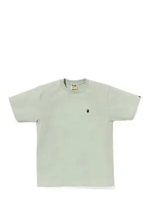 A BATHING APE Ape Head One Point Tee Shirt - Green