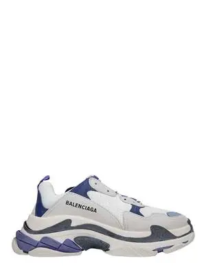 Balenciaga Triple S Sneakers White/purple
