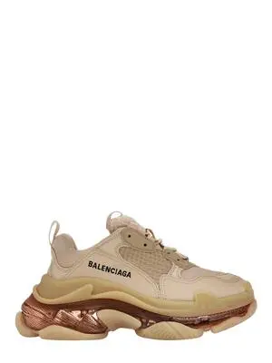 Balenciaga Triple S Clear Sole - Beige