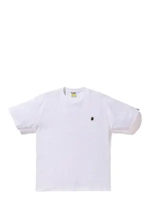 A BATHING APE Ape Head One Point Tee Shirt - White