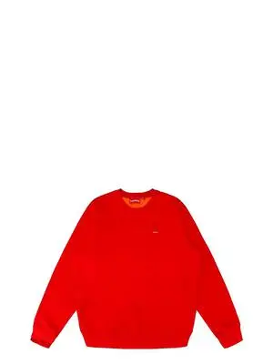Supreme Contrast Crewneck - Red