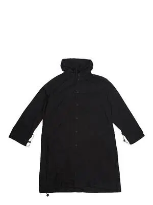 Adidas Y-3 Tencel Cotton Hooded Long Sleeve Shirt - Black