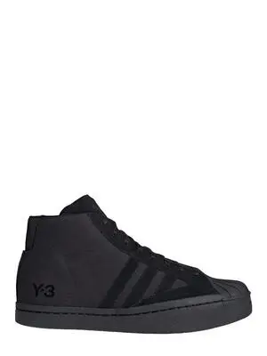 Adidas Y3 Yohji Pro High-top Sneakers - Black