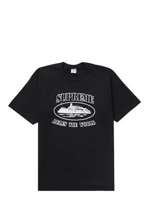 Supreme Corteiz Rules The World Tee Shirt - Black