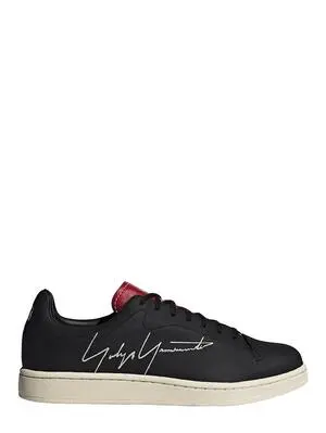 Adidas Y-3 Yohji Court Sneakers - Black/red/footwear White