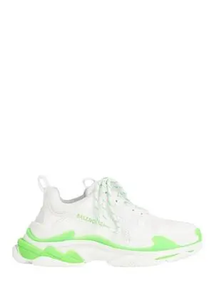 Balenciaga Triple S Sneakers - White/green