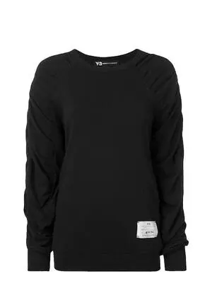 Adidas Y3 Spandex Crewneck Sweater - Black