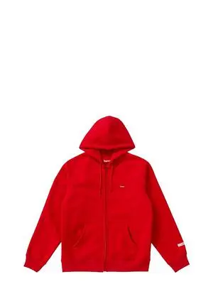 Supreme Windstopper Zip Up Hooded Sweatshirt - Red