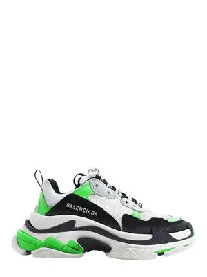 Balenciaga Triple S Sneakers Green/black/white