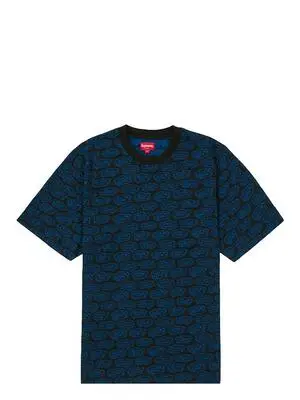 Supreme Word Bubble Jacquard Top - Black