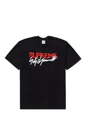 Supreme Yohji Yamamoto Logo Tee Shirt Black