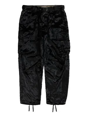 Supreme Yohji Yamamoto Faux Fur Cargo Pant - Black