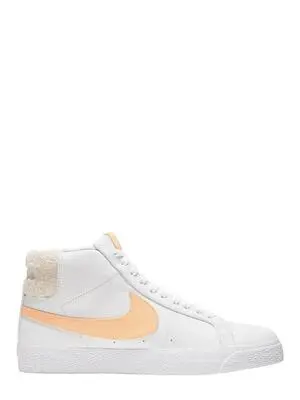 Nike Zoom Blazer Midin Sneakers - White/celestial Gold